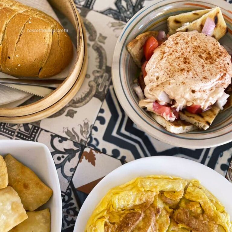 Easy Greek Gyros Recipe: The Cretan Skepasti Pita Bread